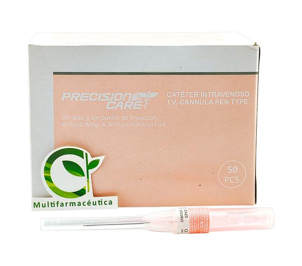 Catéter Intravenoso 20 G X 32 Mm X 50 Und Precision Care